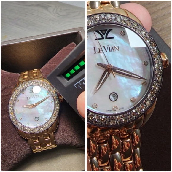Le Vain | Accessories | Le Vian Chocolate Real Diamond Watch | Poshmark